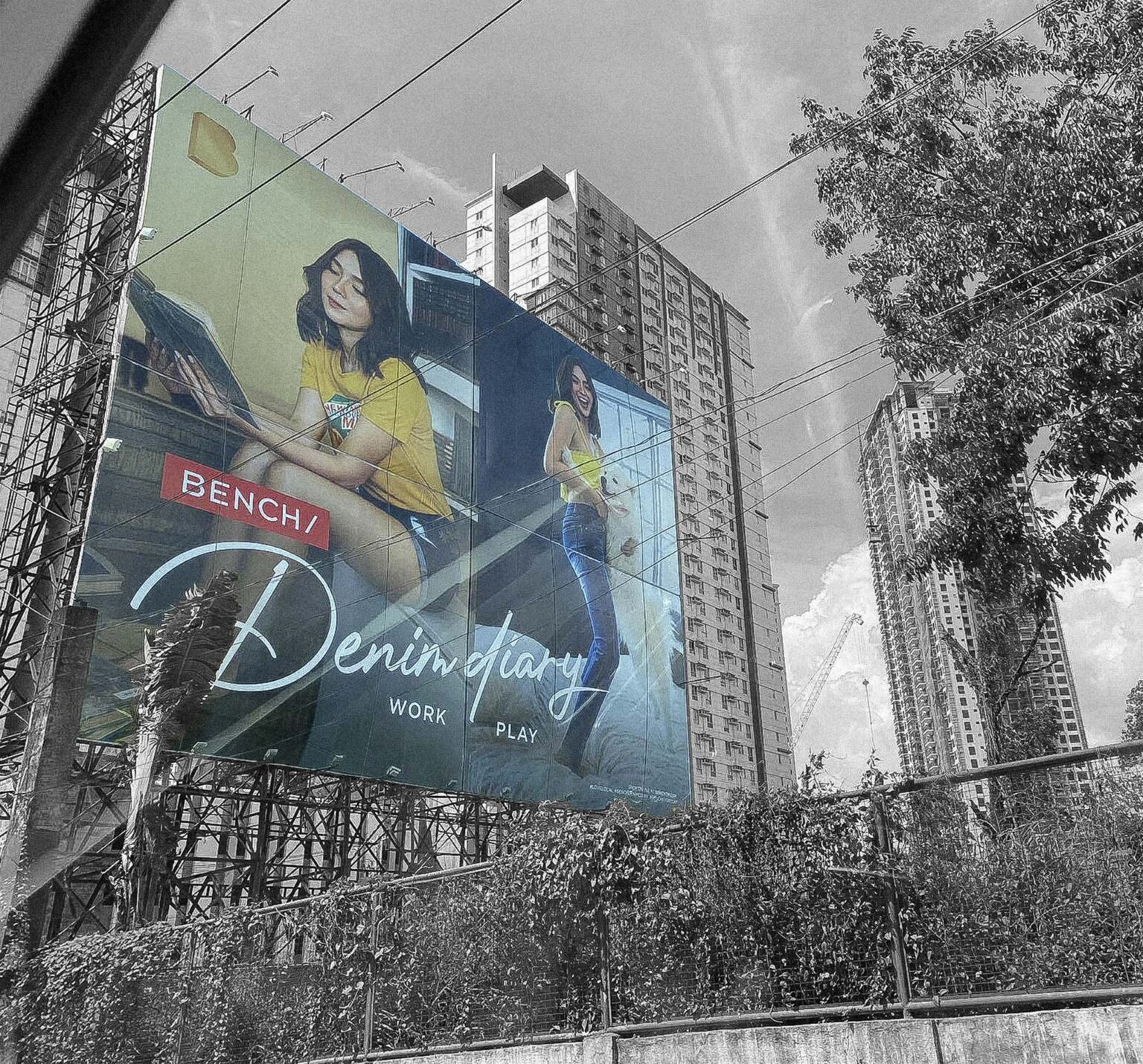 She lands a Bench billboard campaign—at 20 - You.com.ph