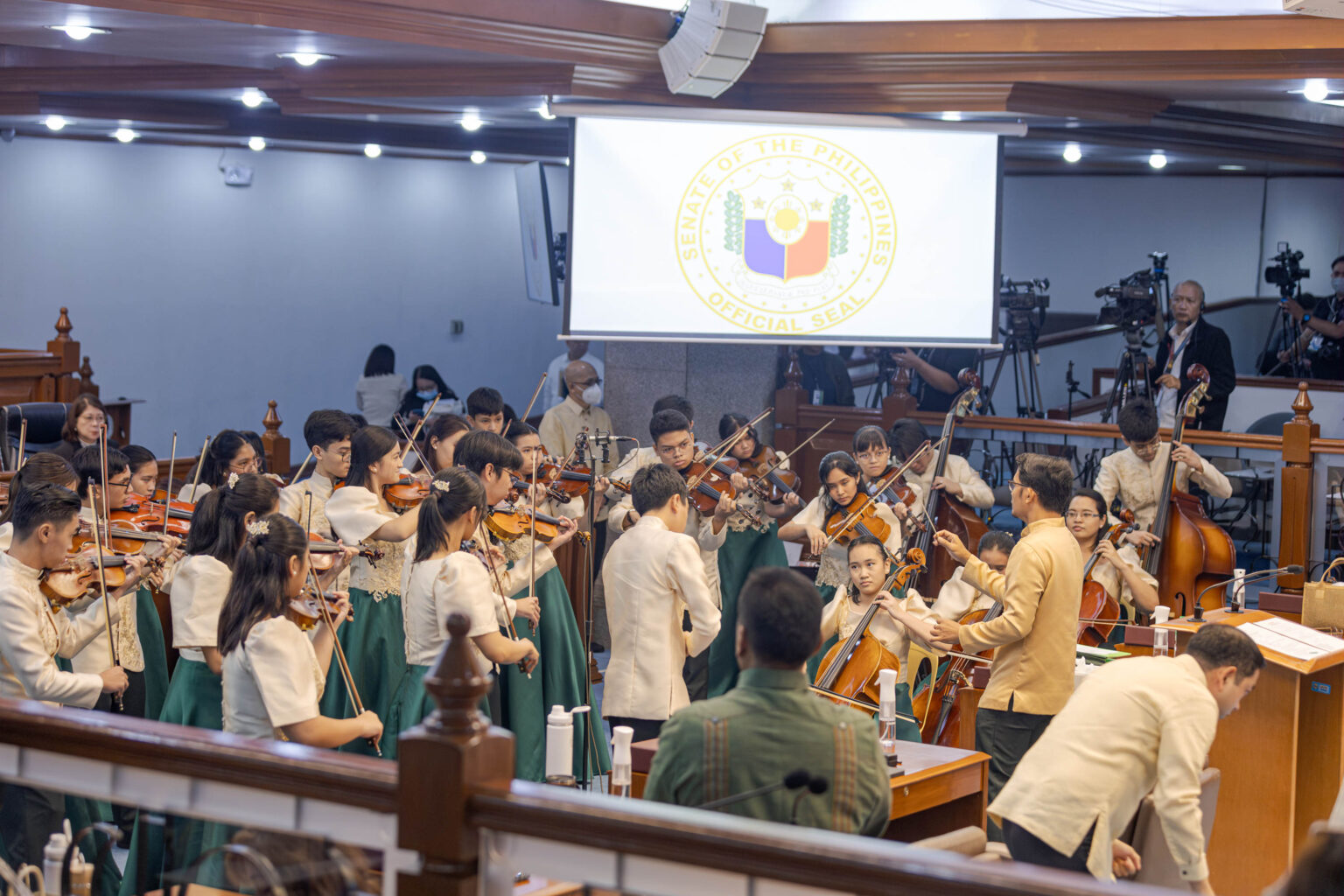 DLSZ Strings Receives Congressional Honor at the Senate of the ...