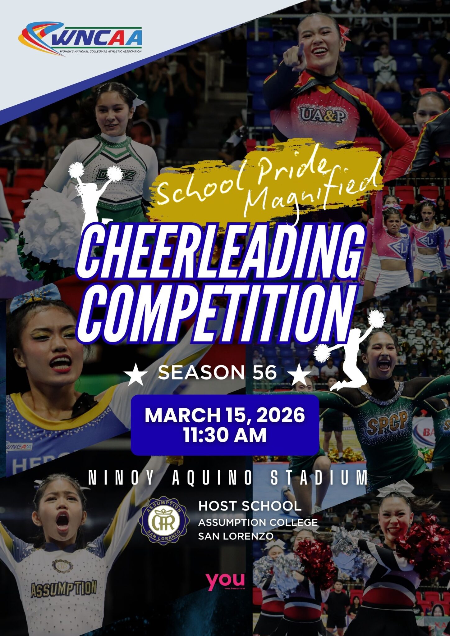 School Pride, Magnified: The Road to the 56th WNCAA Cheerleading ...